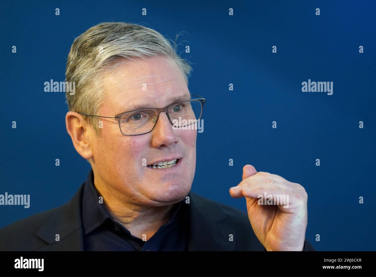 Labour leader Sir Keir Starmer joins parliamentary candidate Gen ...