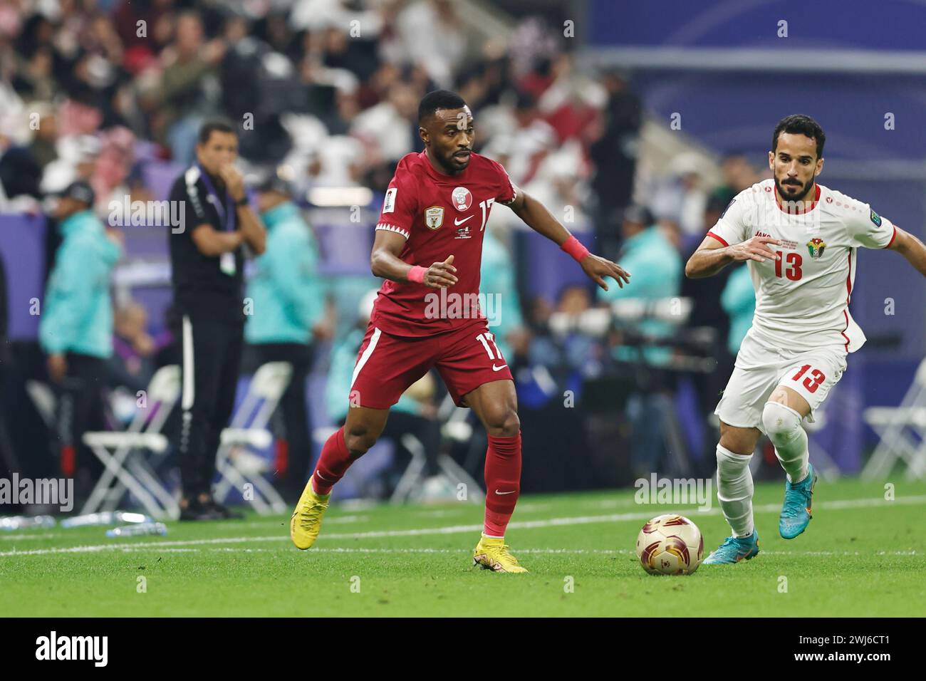 Doha, Qatar. 10th Feb, 2024. Ismaeel Mohammad (QAT) Football/Soccer ...