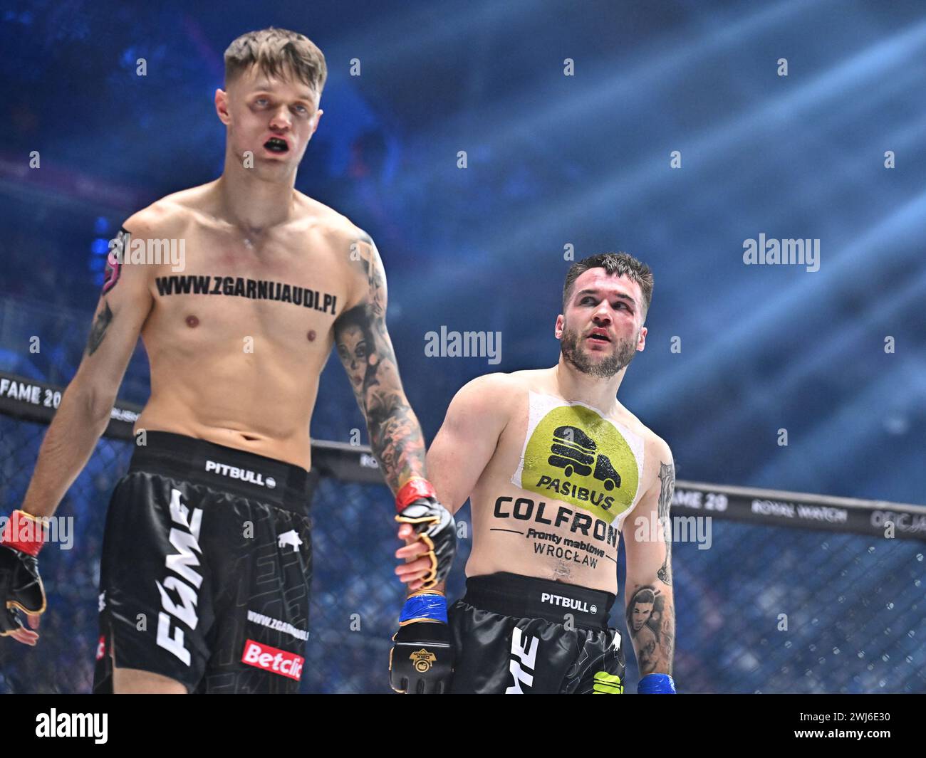 2024.02.10 Krakow Sporty walki Fame MMA 20 Filip Filipek Marcinek vs ...