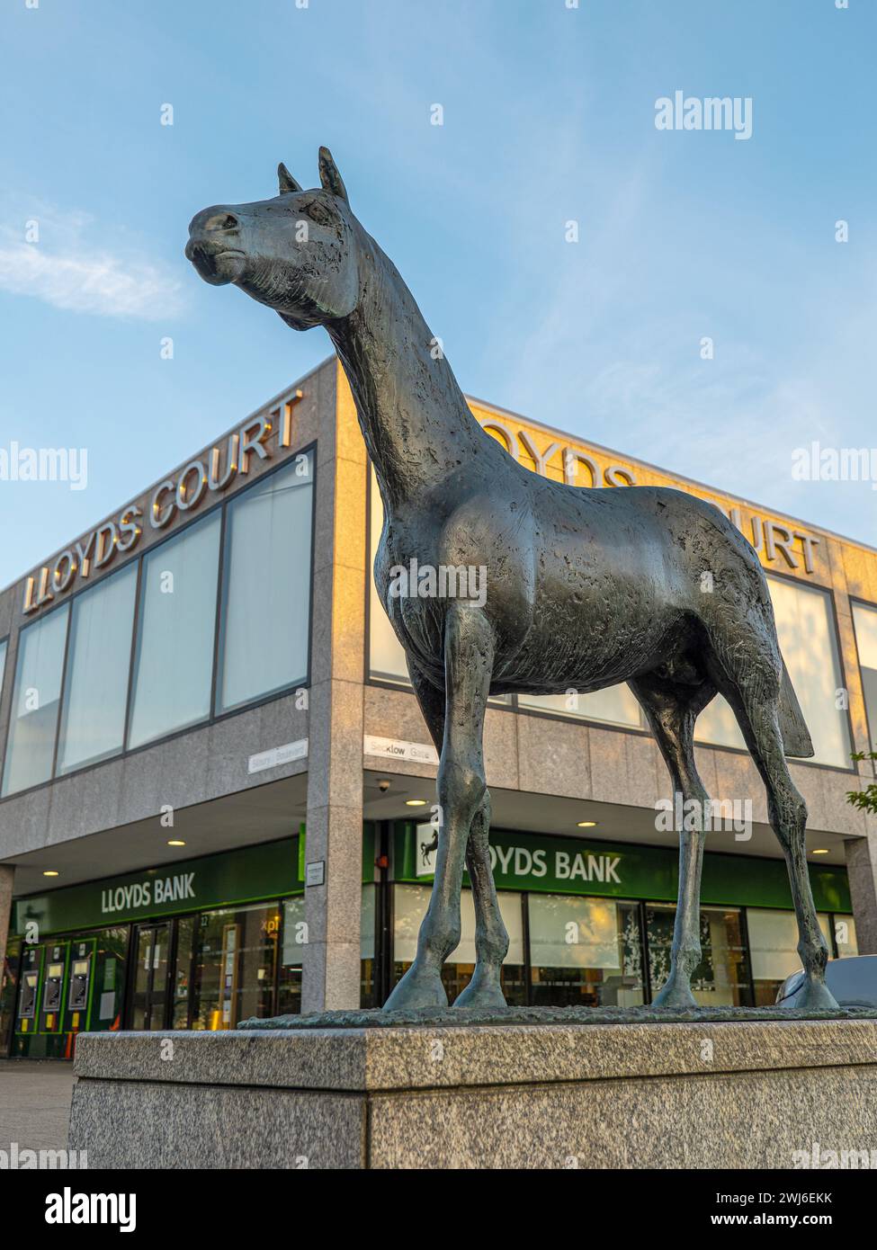 A Public Art/Sculpture Installation in Milton Keynes, UK Stock Photo ...