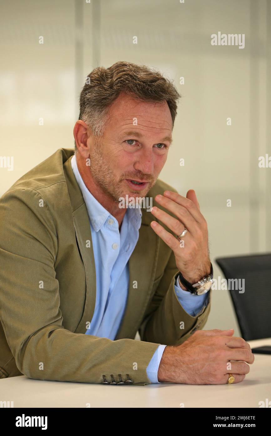 Christian Horner, Red Bull Formula One Team Principal Stock Photo - Alamy