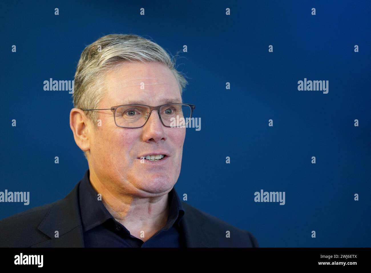 Labour leader Sir Keir Starmer during a visit with parliamentary ...