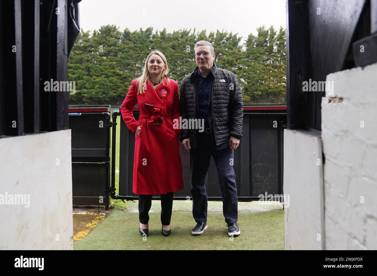 Labour leader Sir Keir Starmer joins parliamentary candidate Gen ...