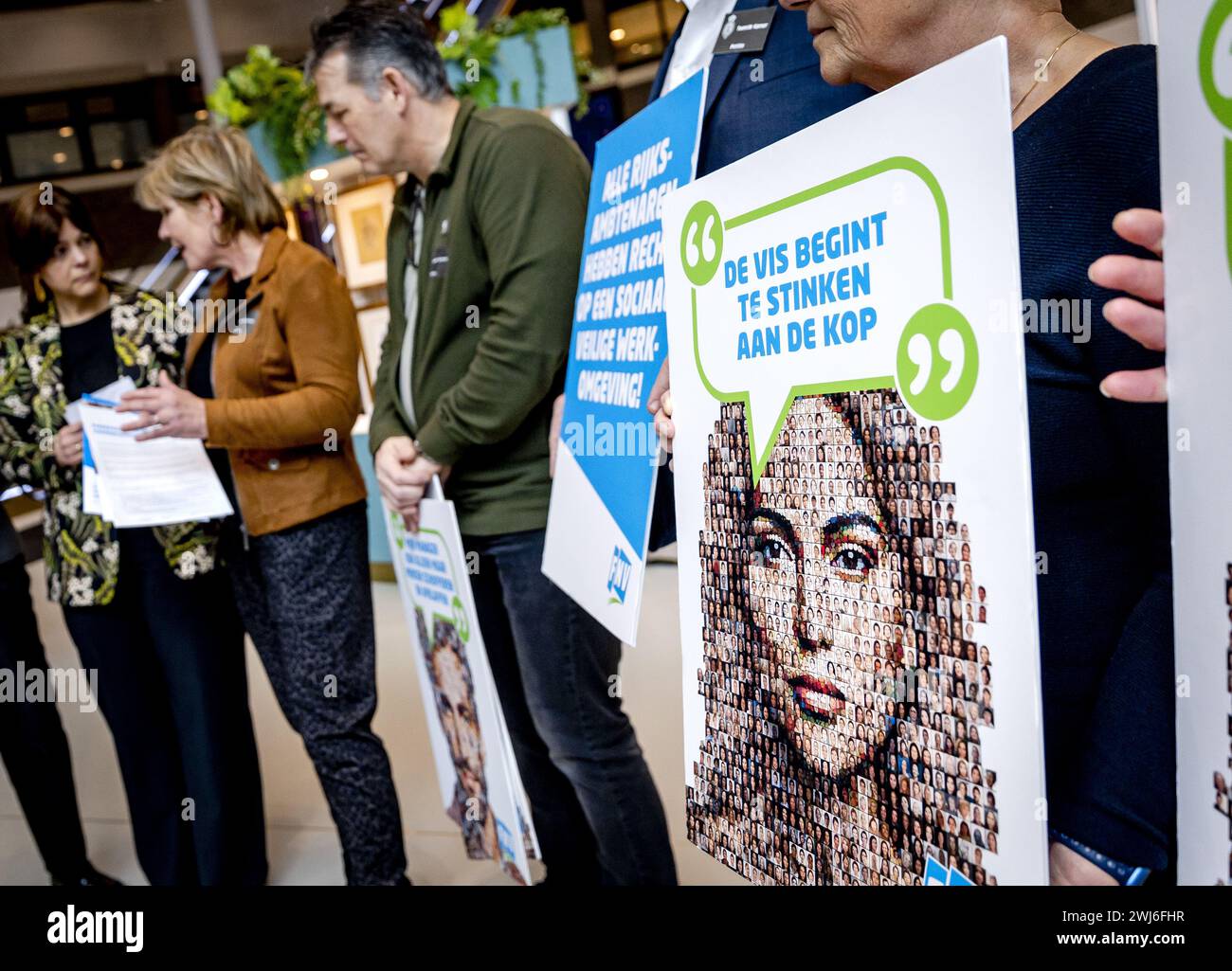 THE HAGUE - The presentation of an FNV report on inappropriate behavior ...