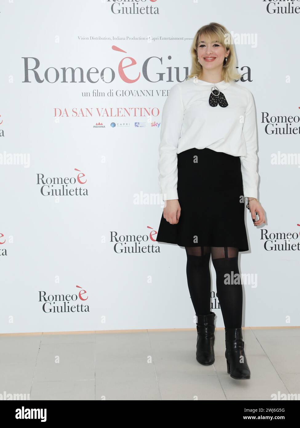 Rome, Italy. 13th Feb, 2024. Rome, Le Meridien hotel, photocall for the ...