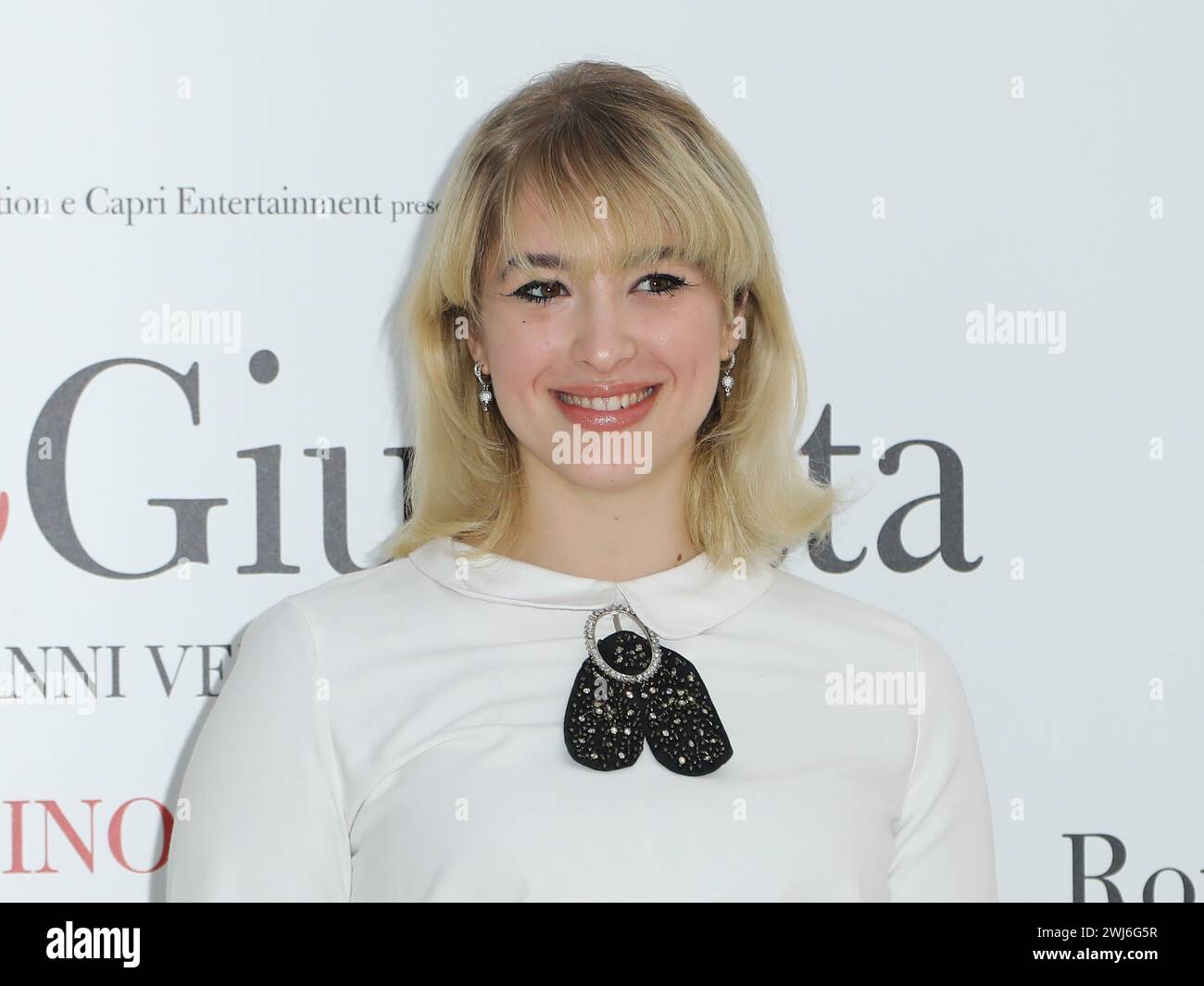 Rome, Italy. 13th Feb, 2024. Rome, Le Meridien hotel, photocall for the ...