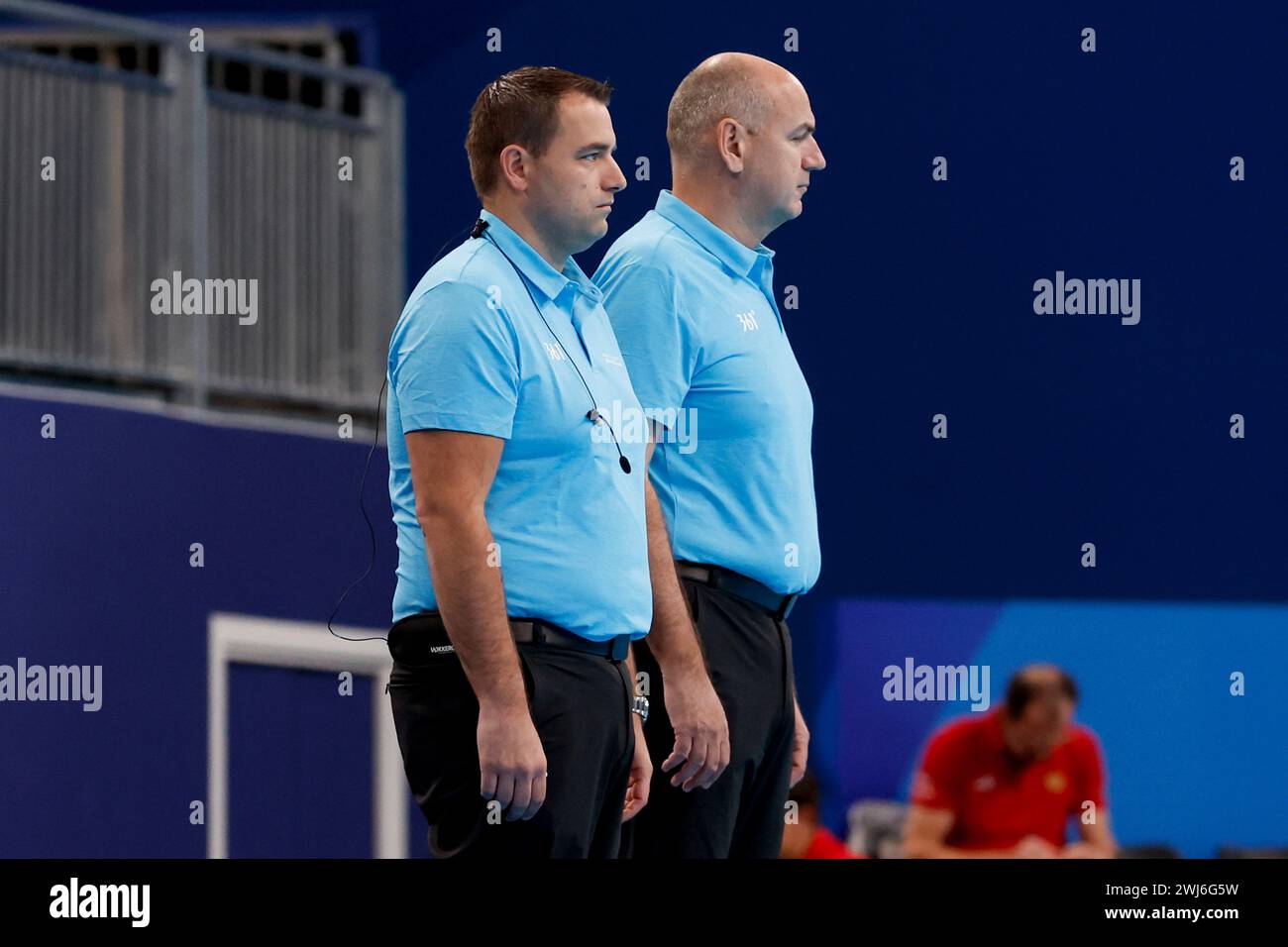 Doha, Qatar. 13th Feb, 2024. DOHA, QATAR - FEBRUARY 13: referee Michiel ...