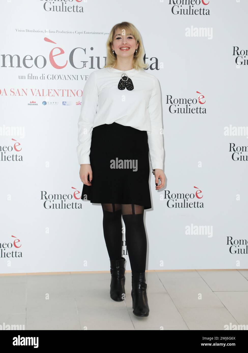 Rome, Italy. 13th Feb, 2024. Rome, Le Meridien hotel, photocall for the ...