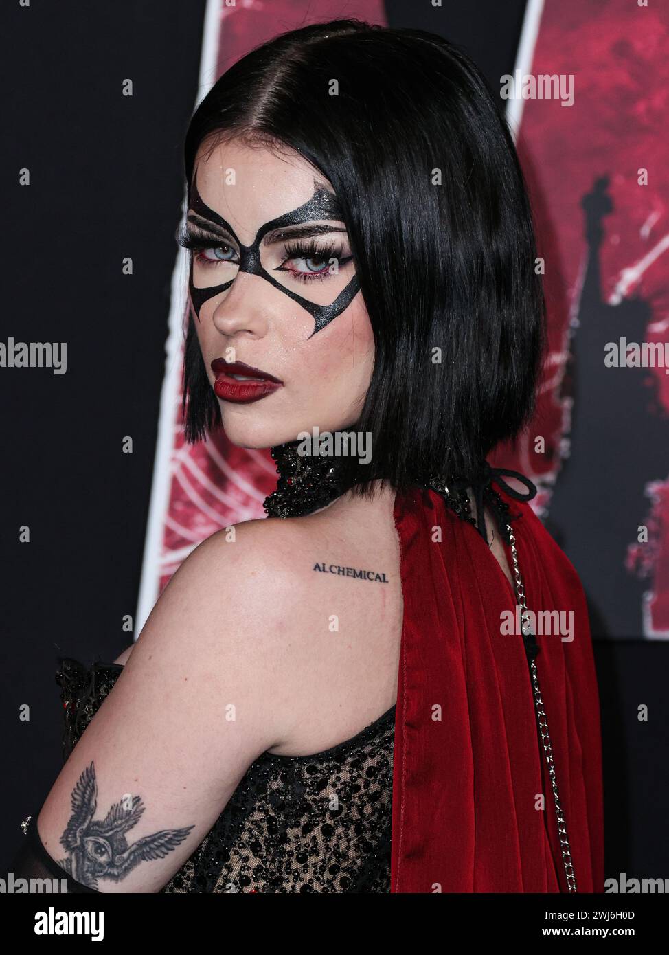 WESTWOOD, LOS ANGELES, CALIFORNIA, USA - FEBRUARY 12: Emma Norton ...