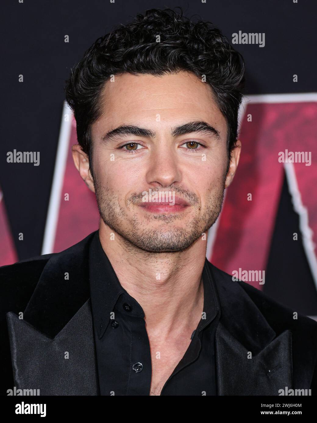 WESTWOOD, LOS ANGELES, CALIFORNIA, USA - FEBRUARY 12: Darren Barnet ...