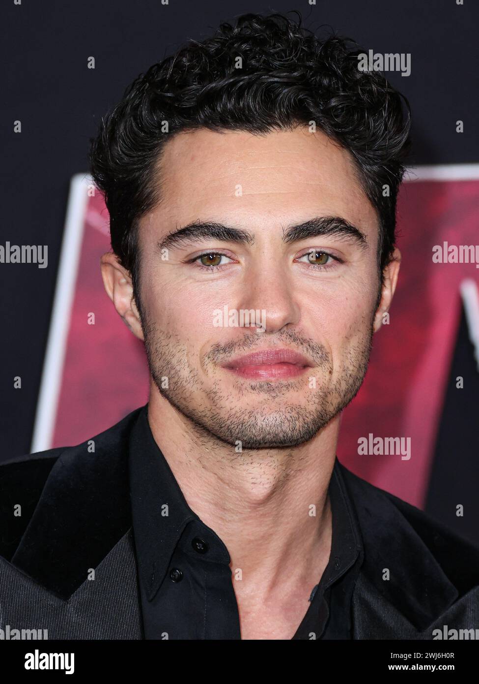 WESTWOOD, LOS ANGELES, CALIFORNIA, USA - FEBRUARY 12: Darren Barnet ...