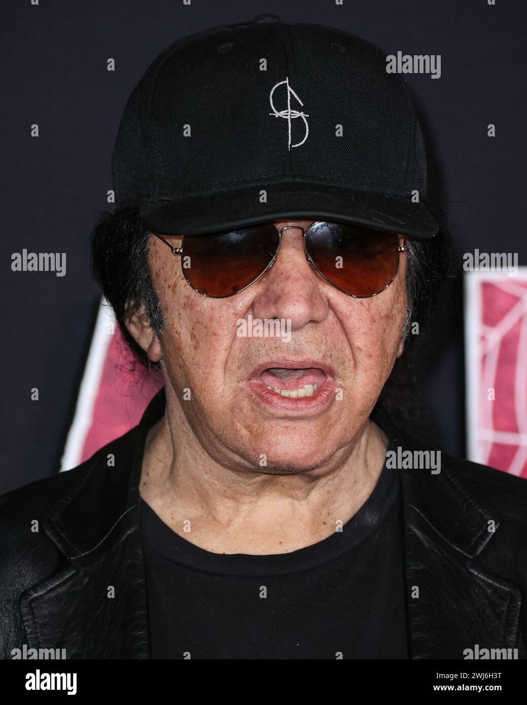 WESTWOOD, LOS ANGELES, CALIFORNIA, USA - FEBRUARY 12: Gene Simmons ...