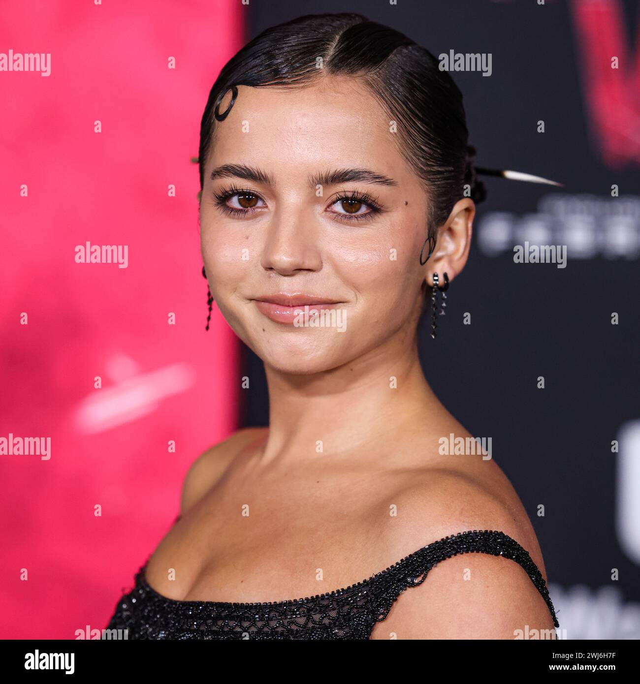 WESTWOOD, LOS ANGELES, CALIFORNIA, USA - FEBRUARY 12: Isabela Moner ...