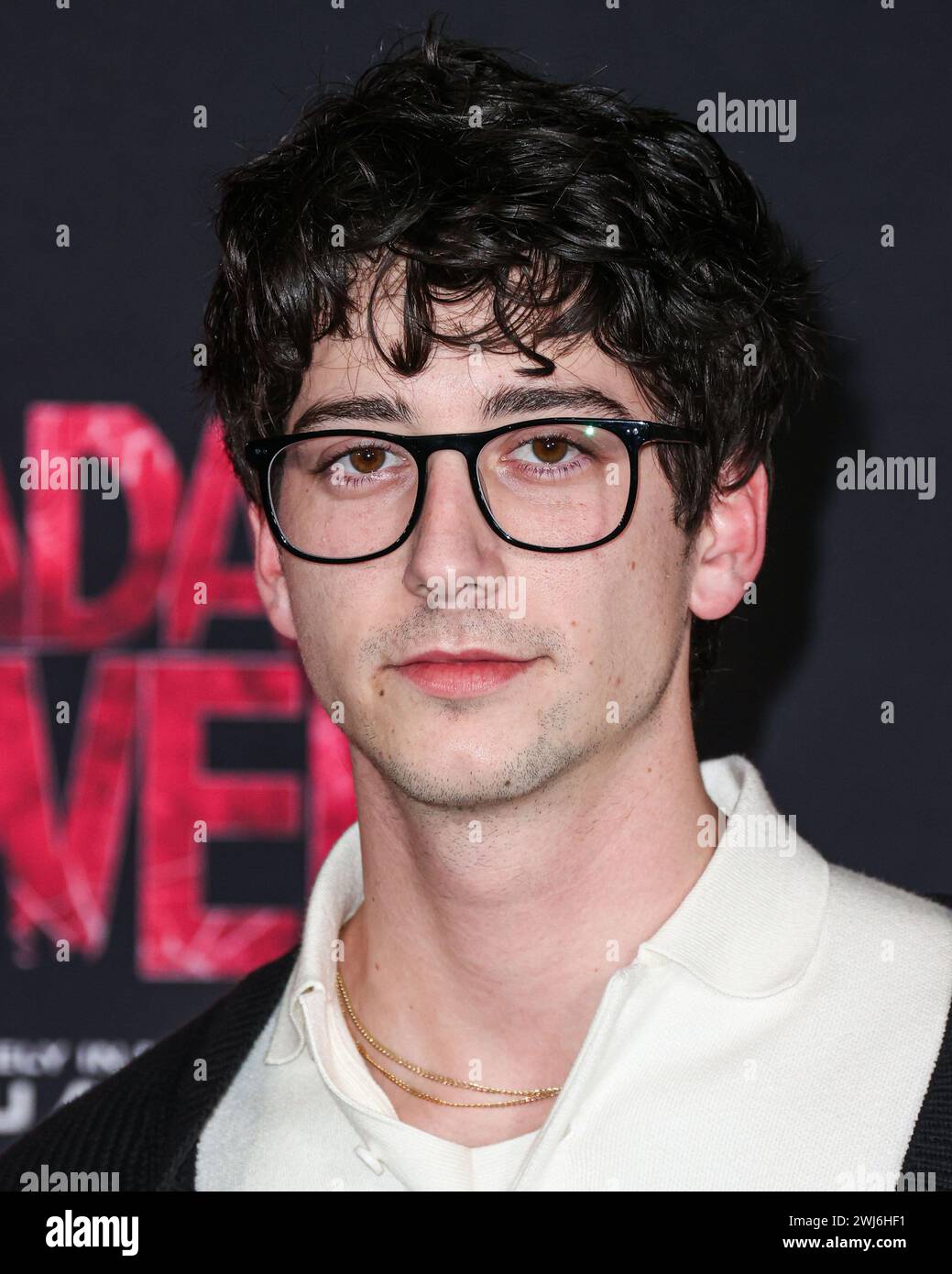 WESTWOOD, LOS ANGELES, CALIFORNIA, USA - FEBRUARY 12: Milo Manheim ...