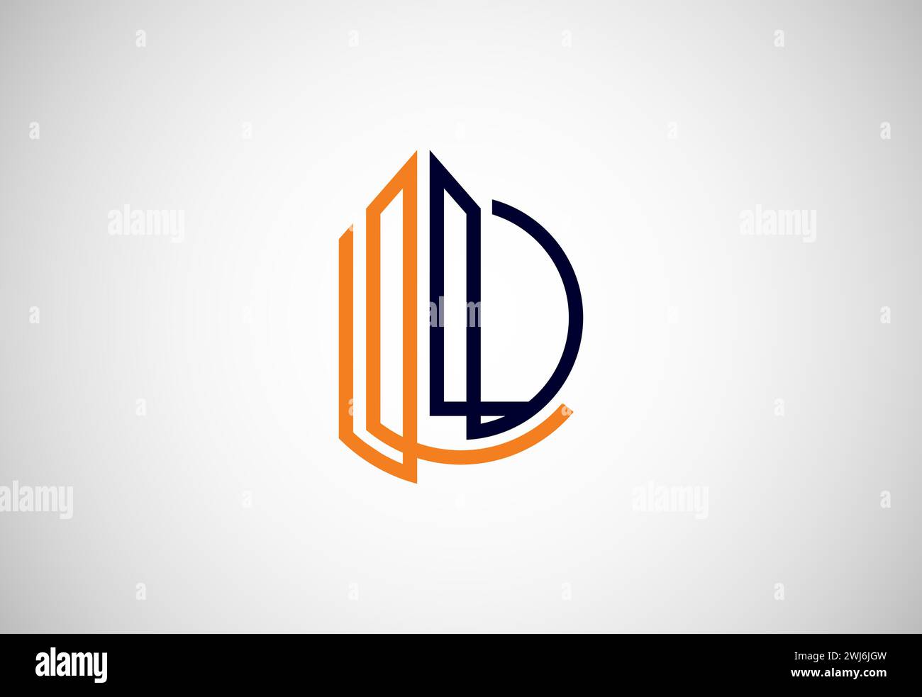 Letter LD logo design template. Logo design for real estate building ... Letter LD logo design template. Logo design for real estate building ...