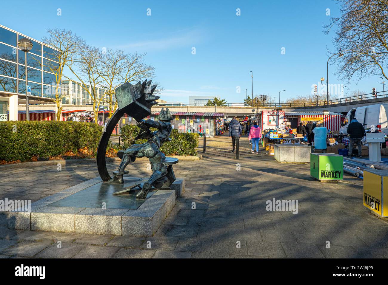 Milton keynes market hi-res stock photography and images - Alamy