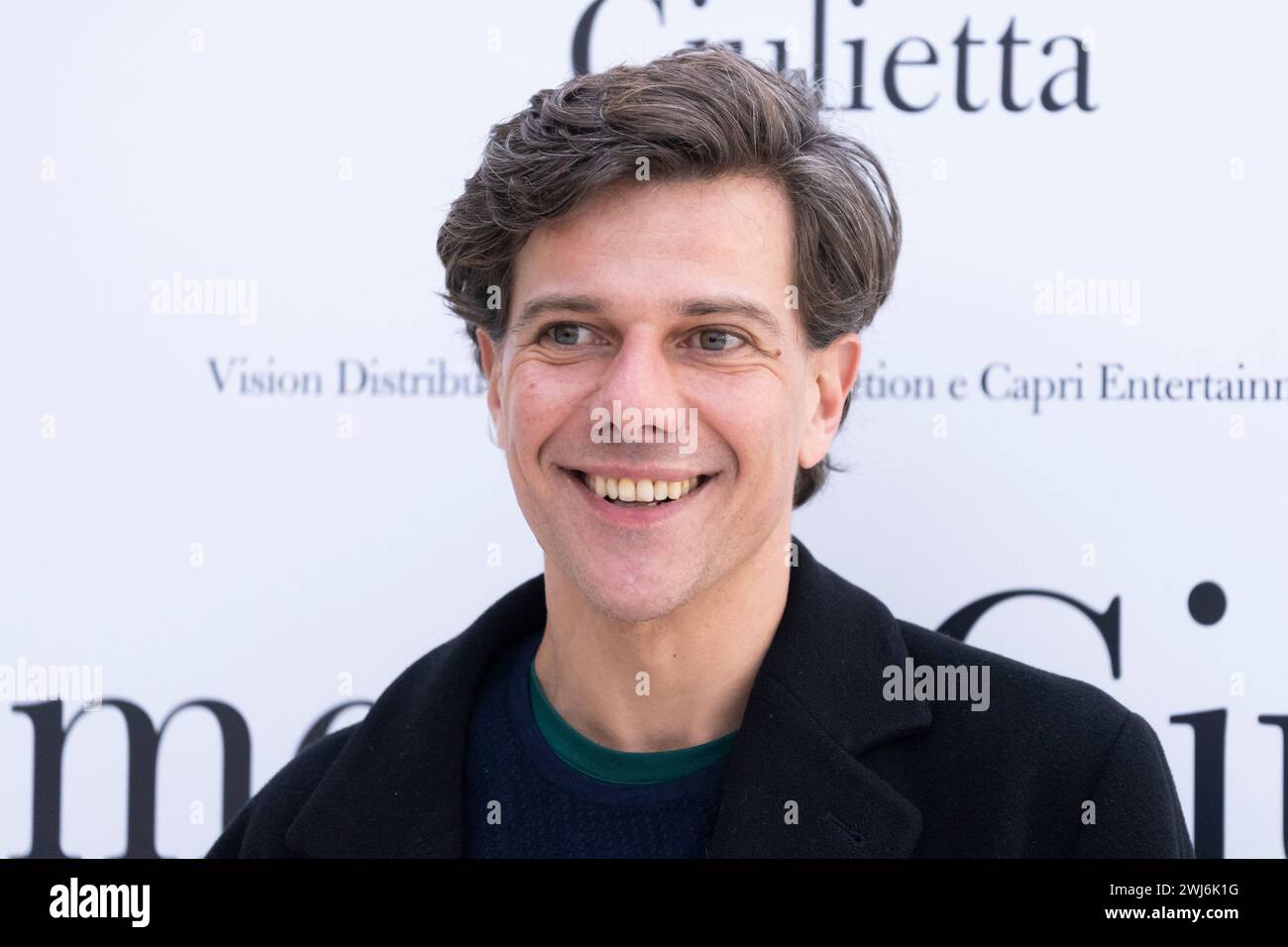 Rome, Italy, February 13, 2024 - Domenico Diele attends at photocall of ...