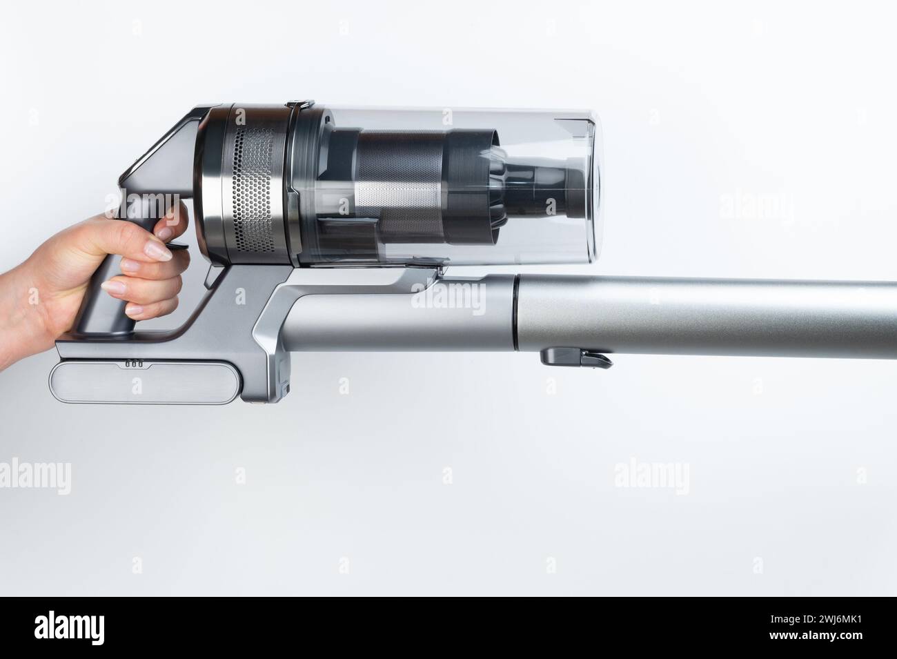 Hand holding vacuum cleaner hi-res stock photography and images - Alamy