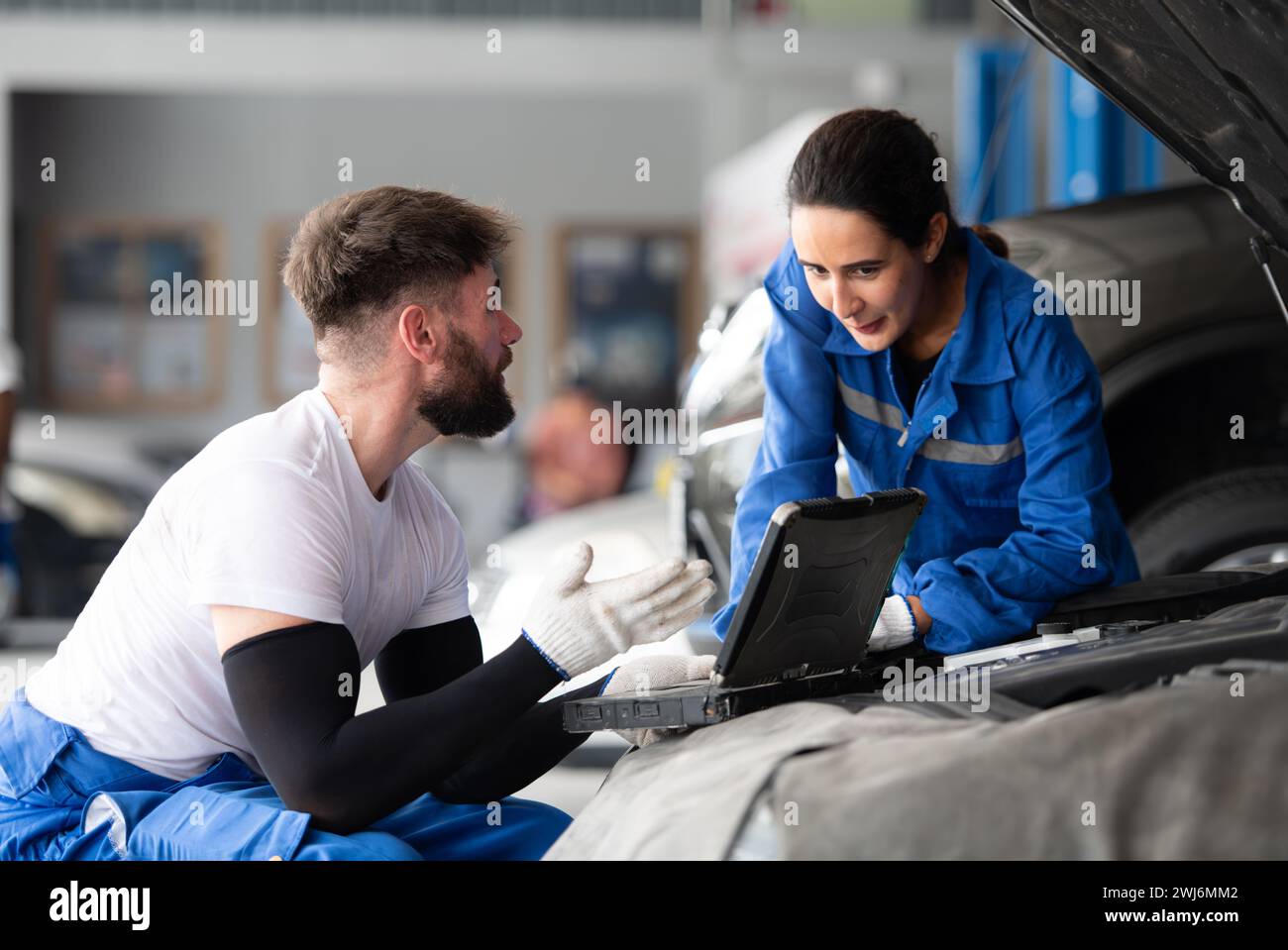 Professional repair man hi-res stock photography and images - Alamy