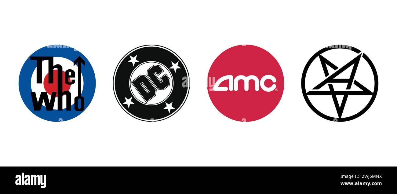 Dc red logo Cut Out Stock Images & Pictures - Alamy