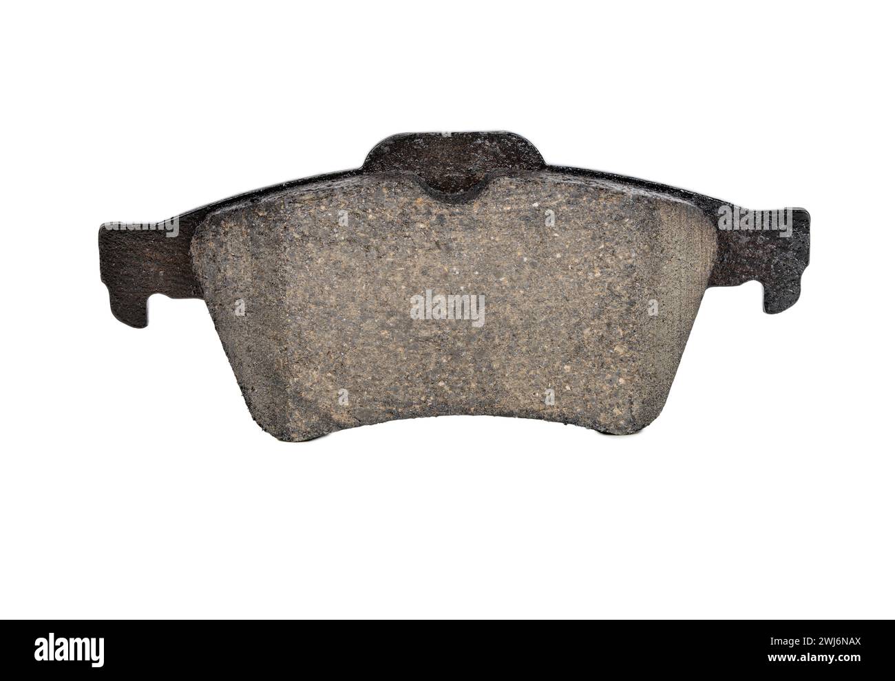 New car brake pad isolated on white background Stock Photo - Alamy