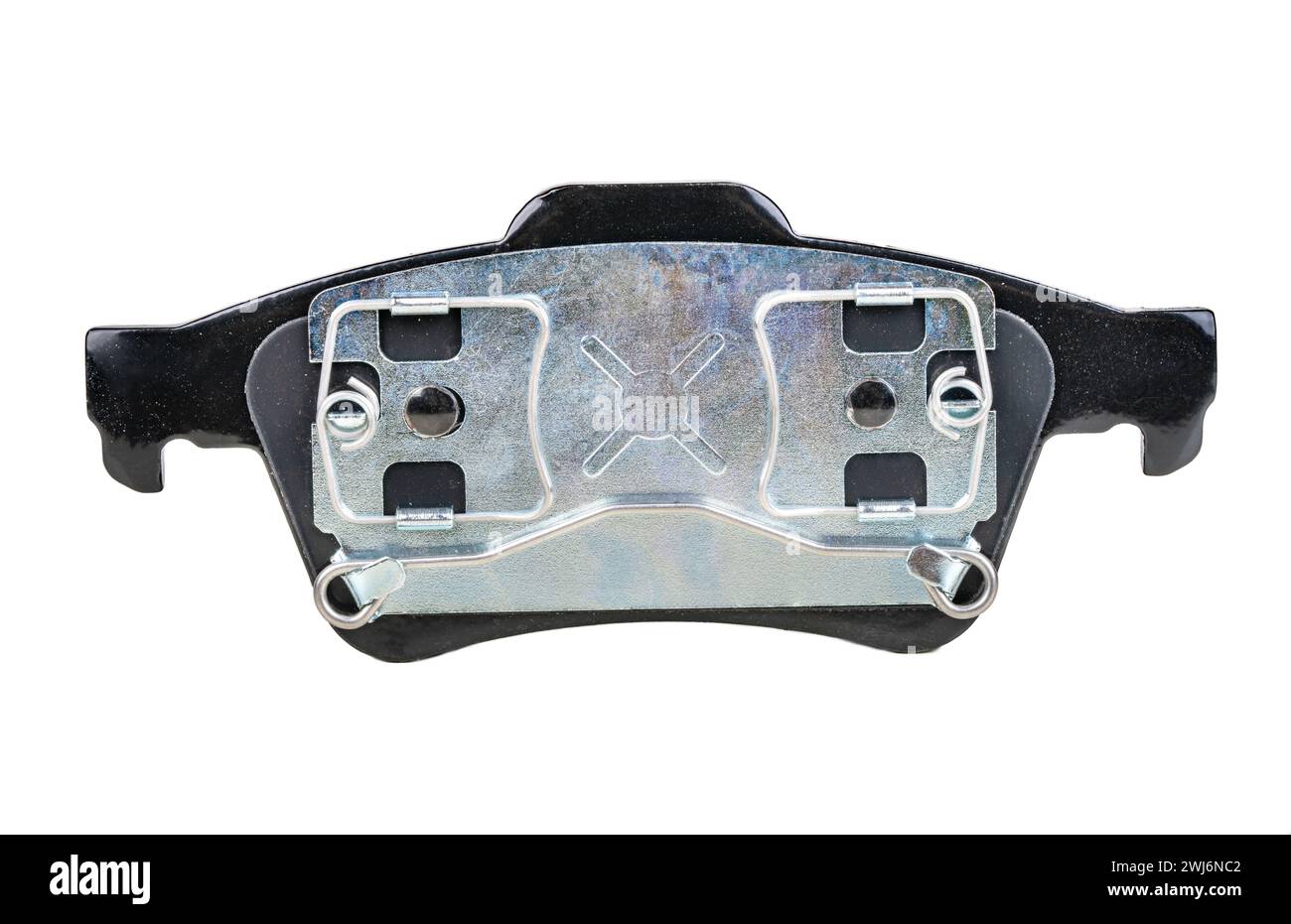 New car brake pad isolated on white background Stock Photo - Alamy