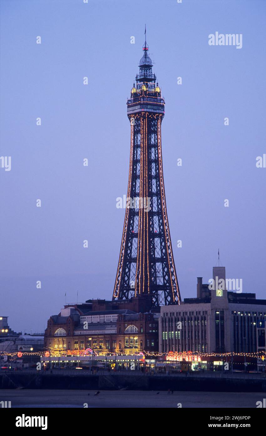 View from blackpool tower hi-res stock photography and images - Alamy
