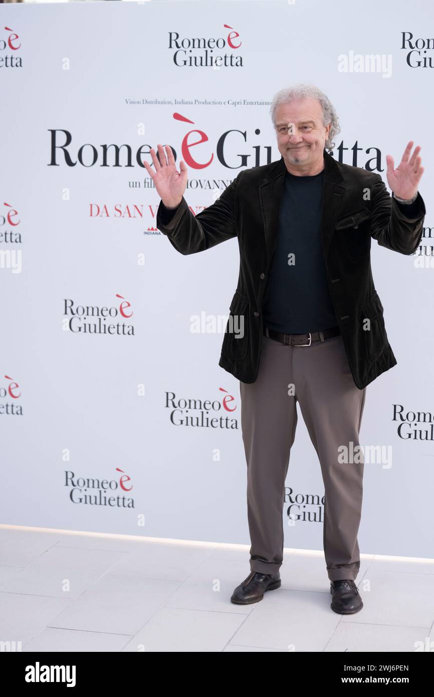 Rome, Italy, February 13, 2024 - Giovanni Veronesi attends at photocall ...