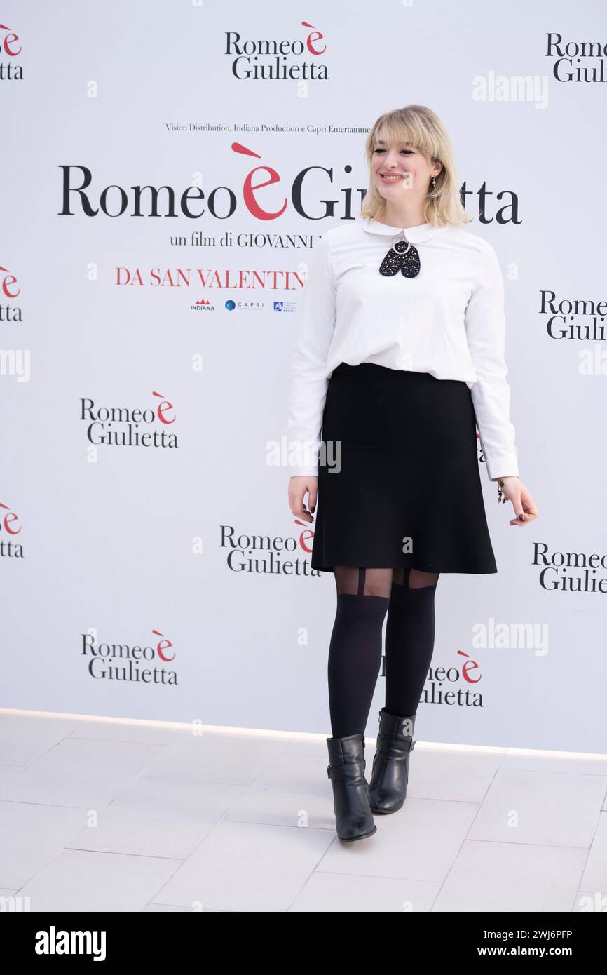 Rome, Italy, February 13, 2024 - Alessandra Tumolillo attends at ...