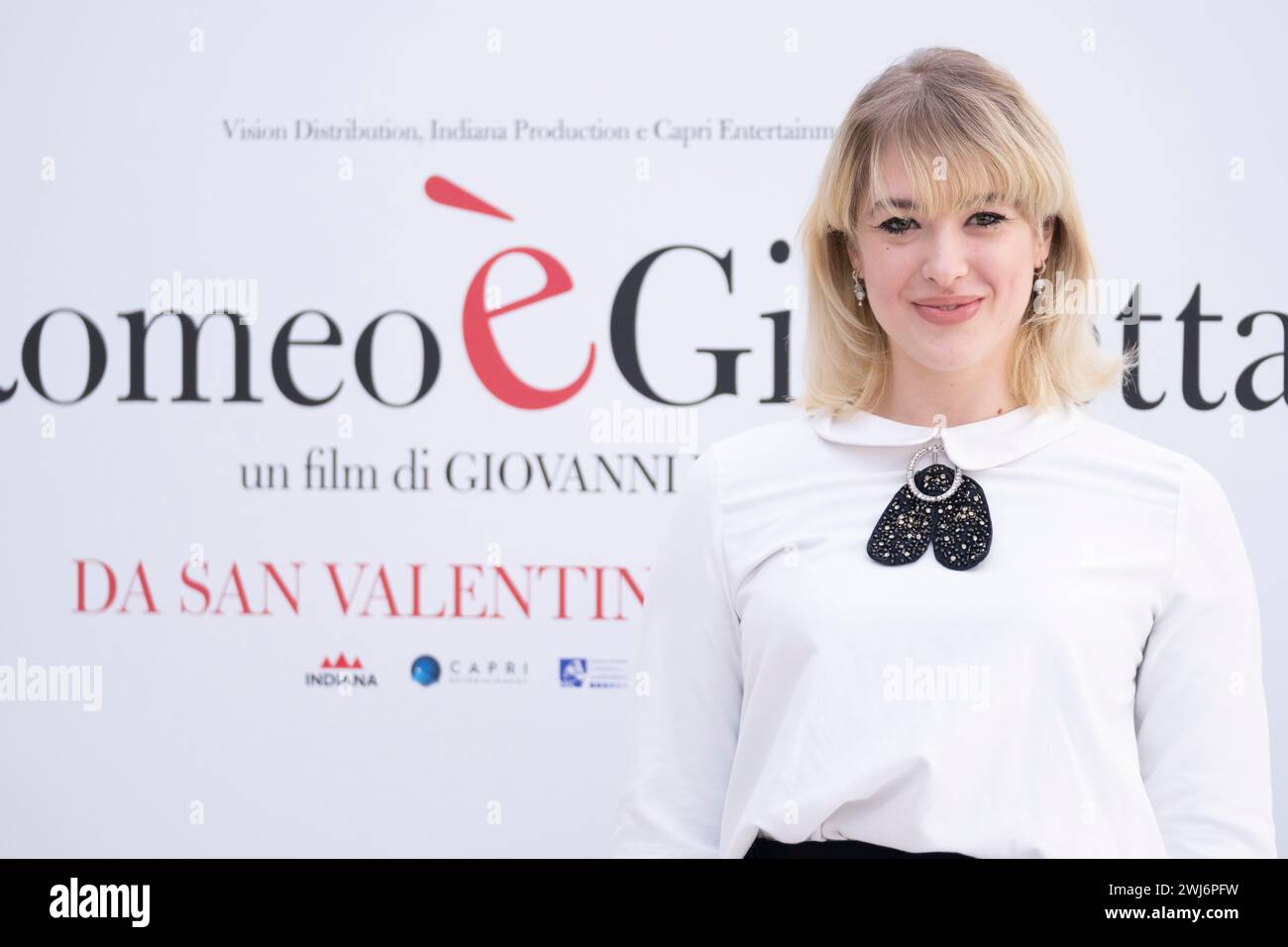 Rome, Italy, February 13, 2024 - Alessandra Tumolillo attends at ...