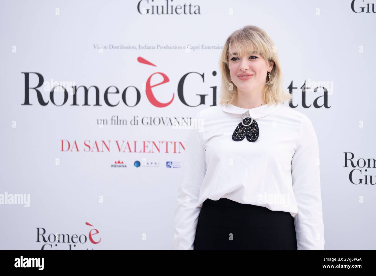 Rome, Italy, February 13, 2024 - Alessandra Tumolillo attends at ...