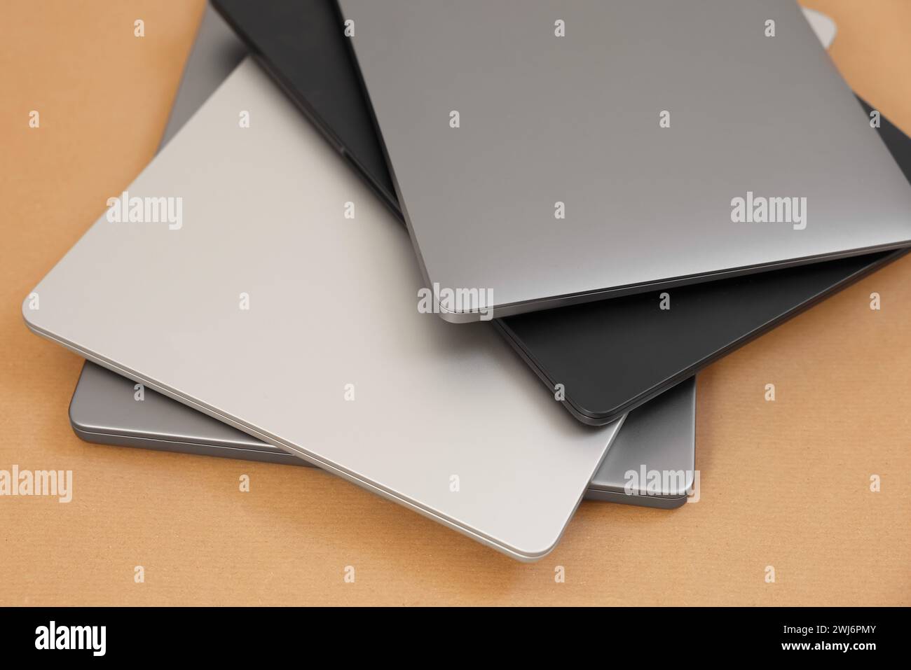 Different modern laptops on hi-res stock photography and images - Alamy