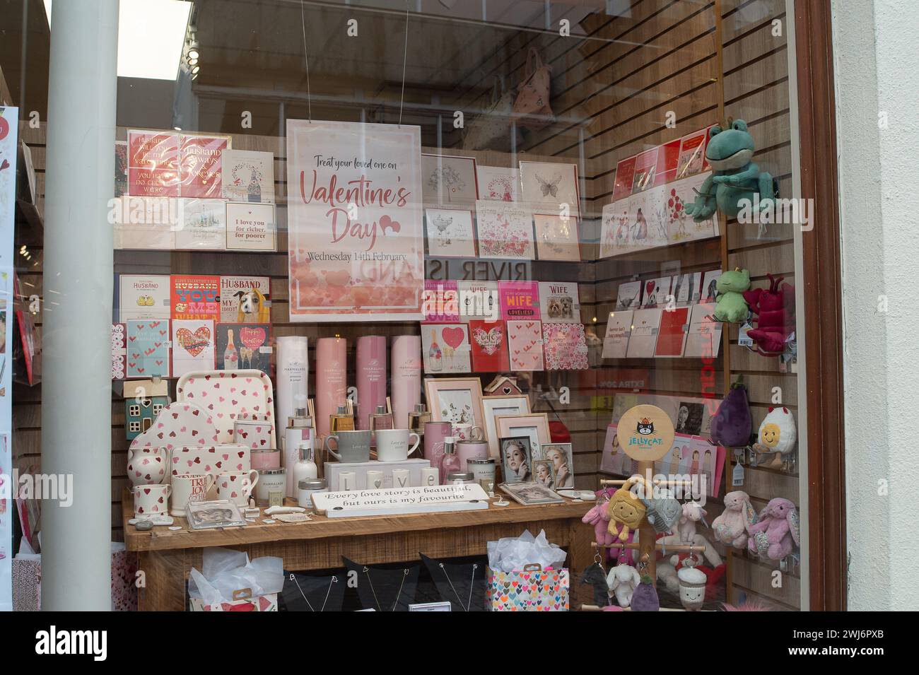 Valentine Window Display