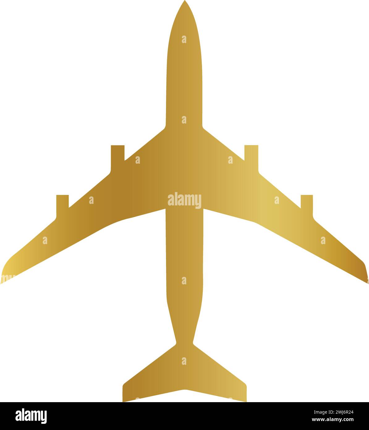 Airplane wing vector vectors hi-res stock photography and images - Alamy