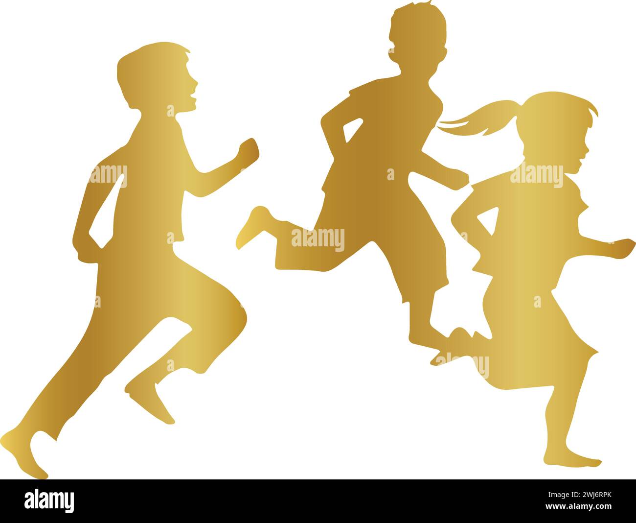 Gold run Stock Vector Images - Alamy