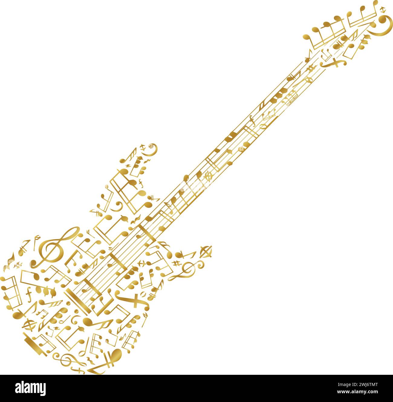 Guitar vector vector vectors Stock Vector Images - Alamy