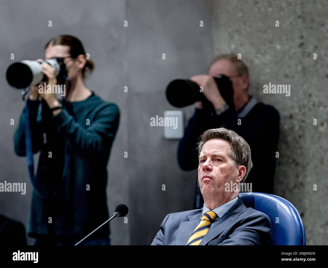THE HAGUE - Chairman Martin Bosma during the weekly question time in ...