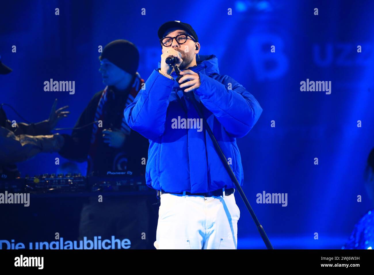 Mark Forster bei American Ice Football - Das Event-Spektakel von RTL in ...