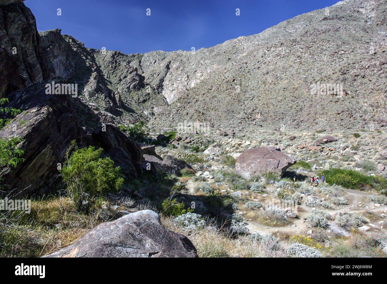 Tahquitz Canyon Trail near Palm Springs in California Stock Photo - Alamy