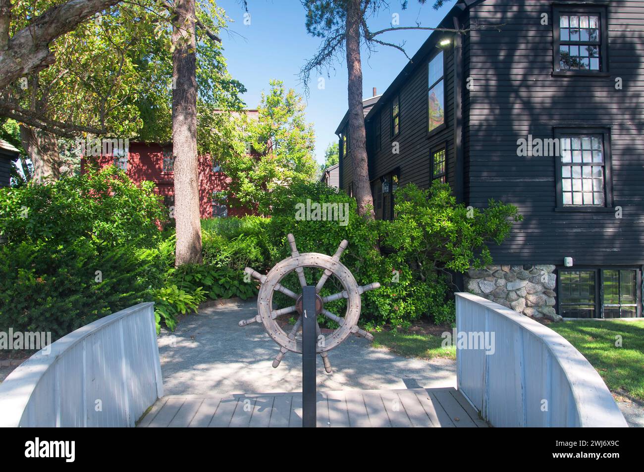 Nathaniel Hawthorne's Birthplace and the house of the seven gables ...