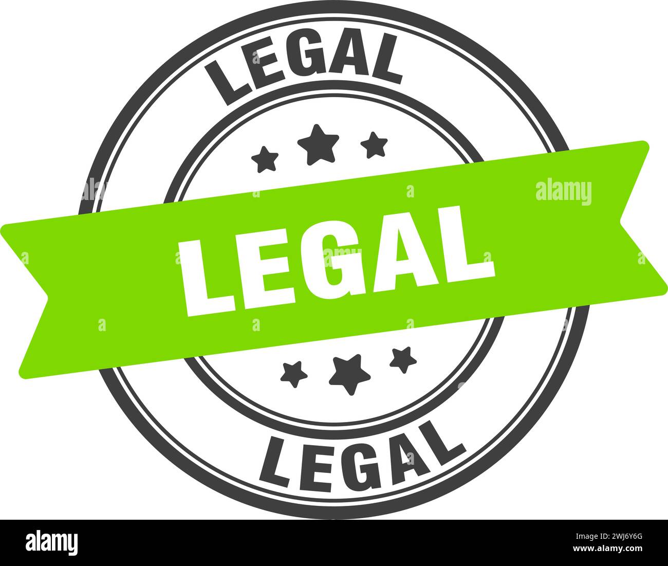 legal stamp. legal round sign. label on transparent background Stock ...