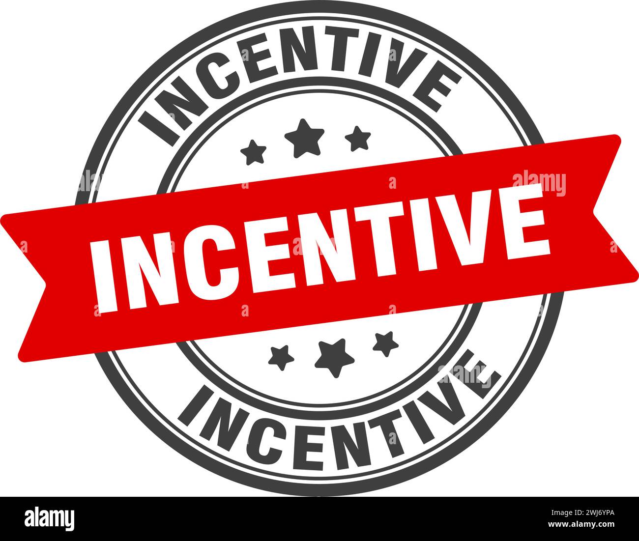 incentive stamp. incentive round sign. label on transparent background ...
