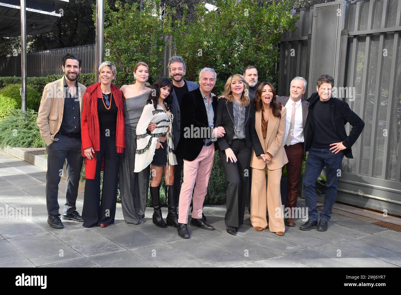 Rome, Italy. 13th Feb, 2024. Rome: Rai headquarters Viale Mazzini ...
