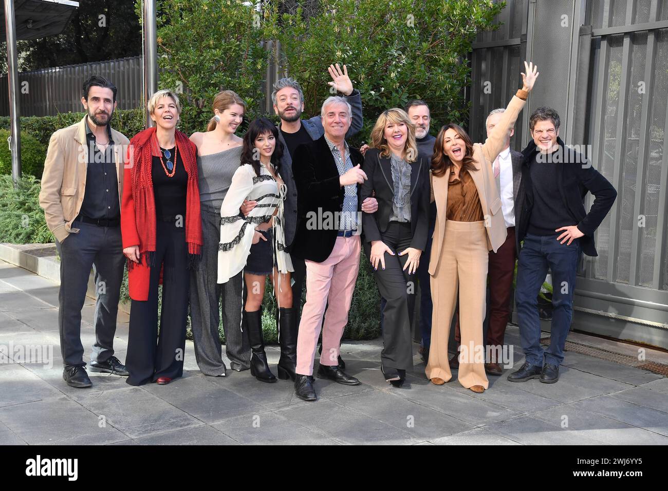 Rome, Italy. 13th Feb, 2024. Rome: Rai headquarters Viale Mazzini ...