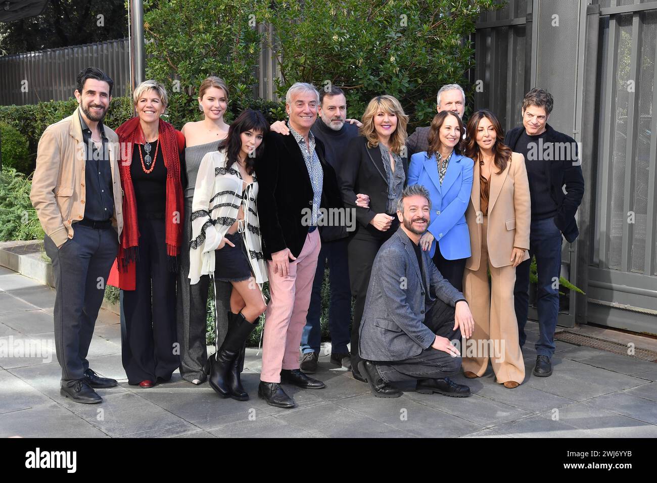 Rome, Italy. 13th Feb, 2024. Rome: Rai headquarters Viale Mazzini ...