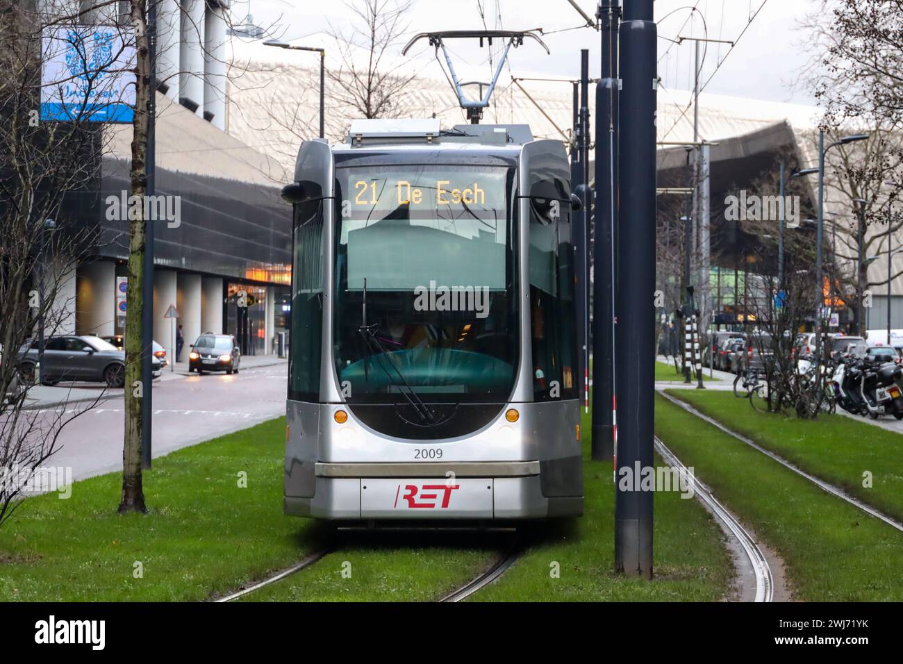 Rotterdam electric tram hi-res stock photography and images - Alamy