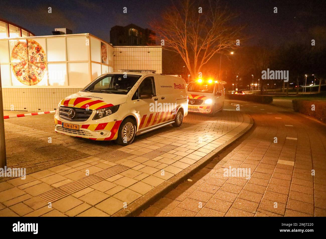 Railroad station closed by police after collision between human and ...