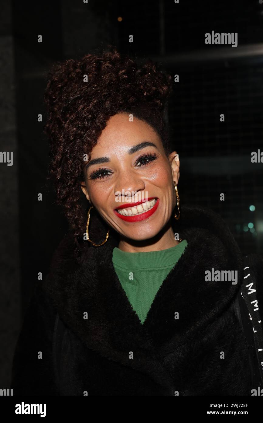 Michelle Ackerley attends TV Choice Awards at London Hilton Hotel. NO ...