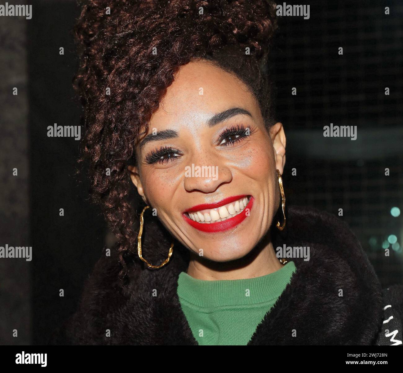 Michelle Ackerley attends TV Choice Awards at London Hilton Hotel. NO ...