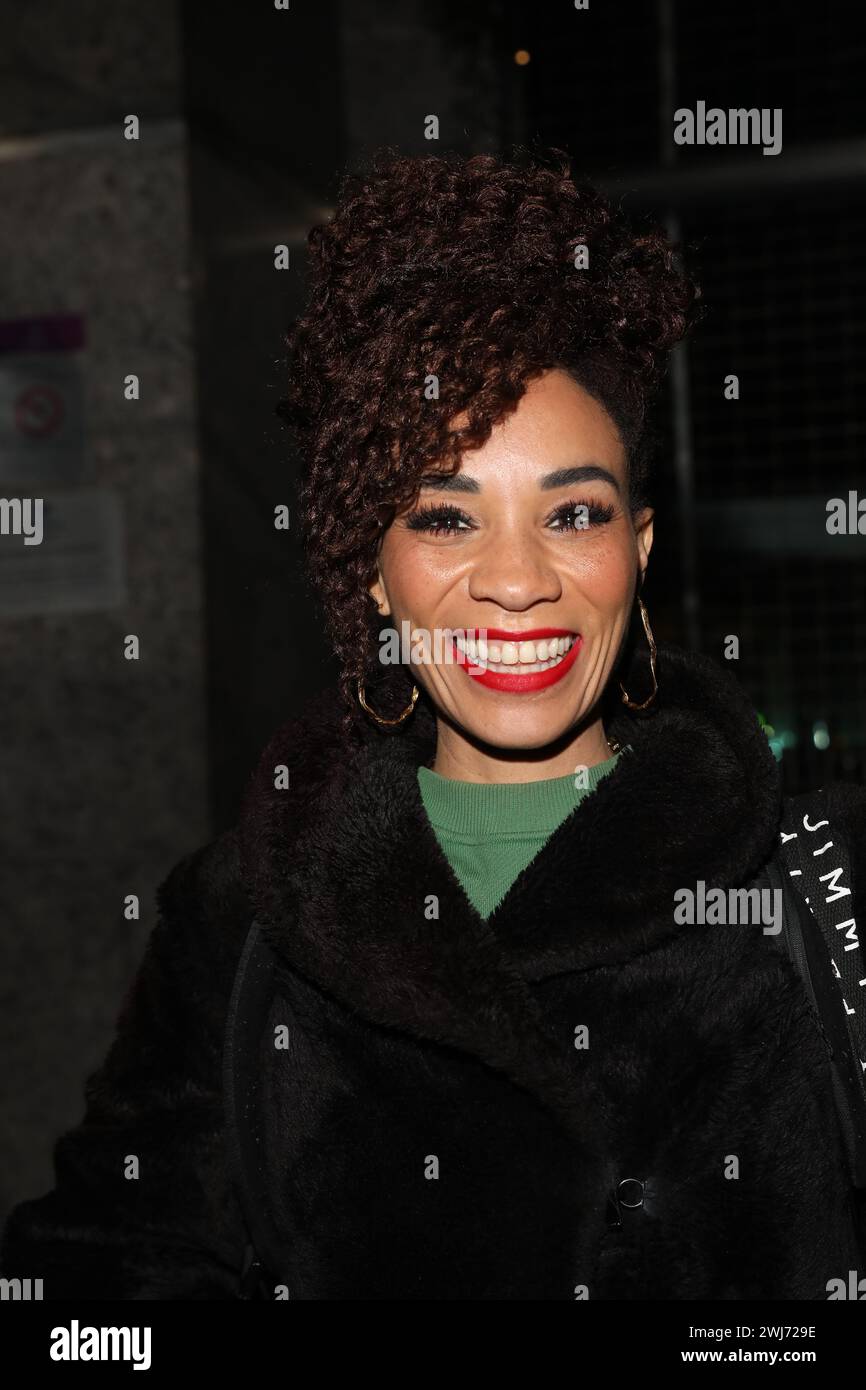 Michelle Ackerley attends TV Choice Awards at London Hilton Hotel. NO ...